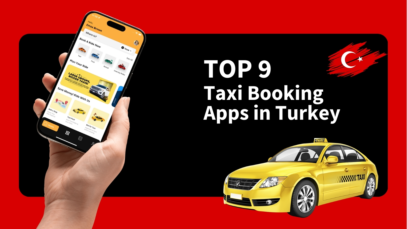 Top 9 Taxi Booking Apps in Turkey | kbf time
