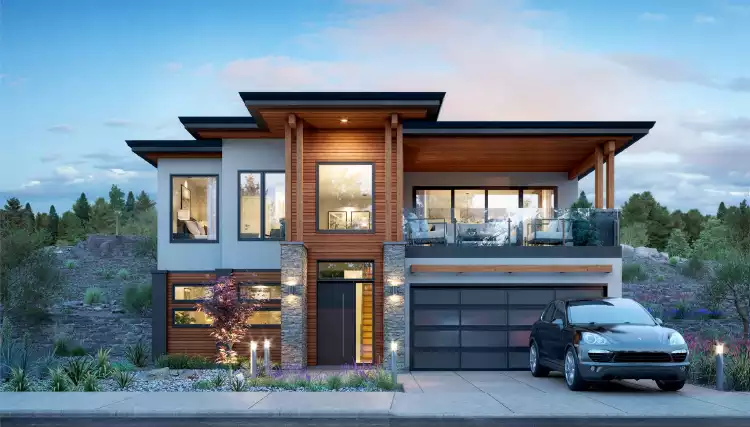 Crafting Contemporary Comfort: Elements of Modern House Design Plans ...